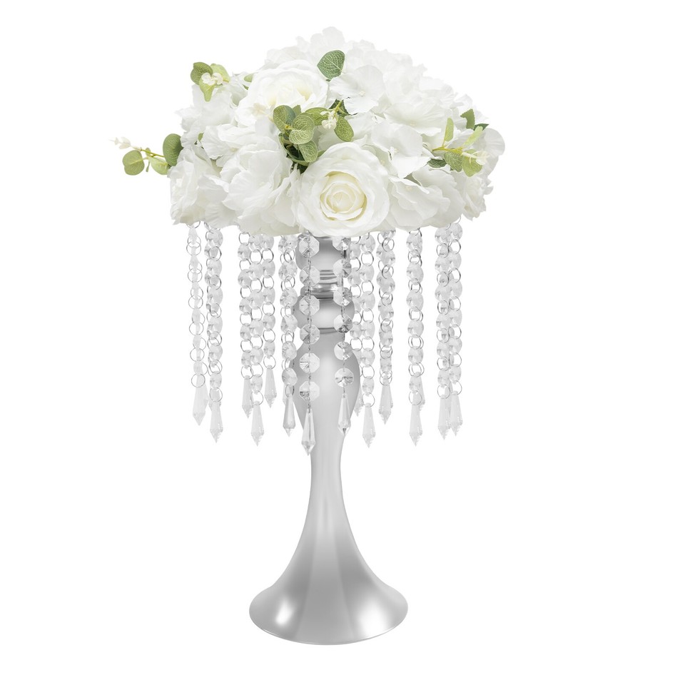 10PCS Flower Stands Crystal?Flower Stand 13.8" Height Flower ...