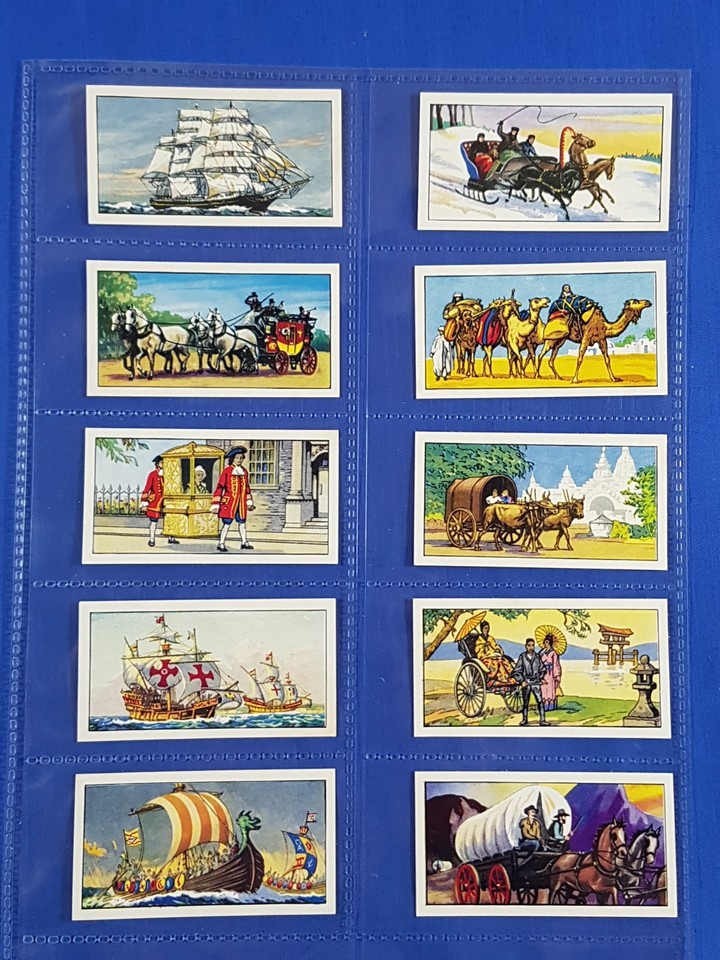 Ty-Phoo EMPTY Album TRAVEL THROUGH THE AGES (1962) + Full set of 24 ...