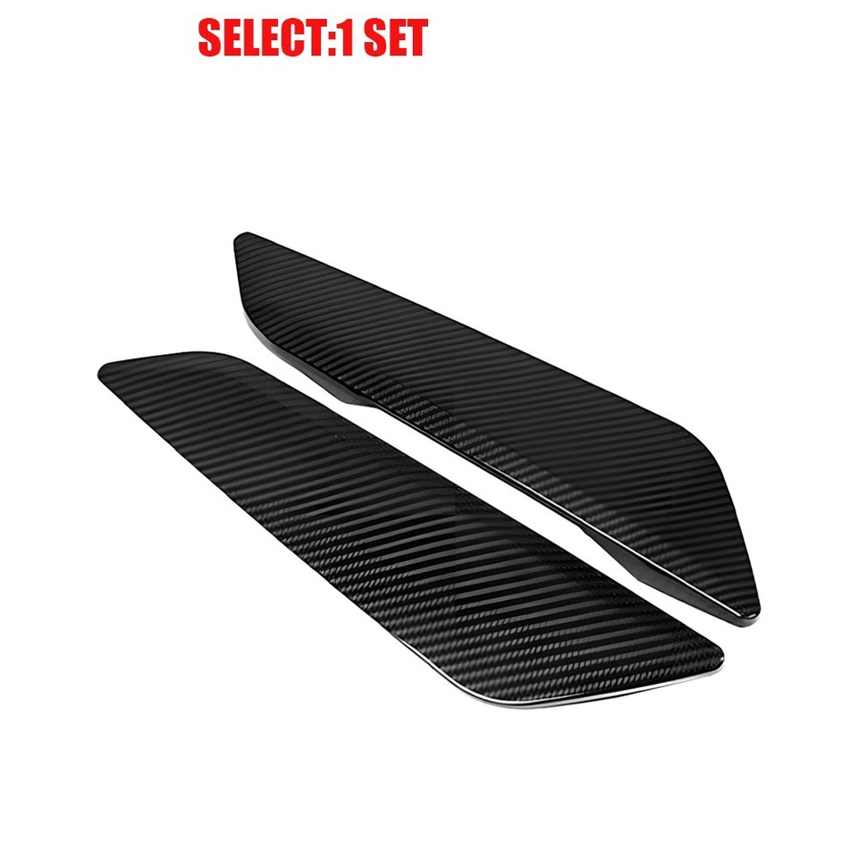 Carbon Fiber Fender Air Duct Trims Cover LH&RH For BMW 5 Series G30 17 ...