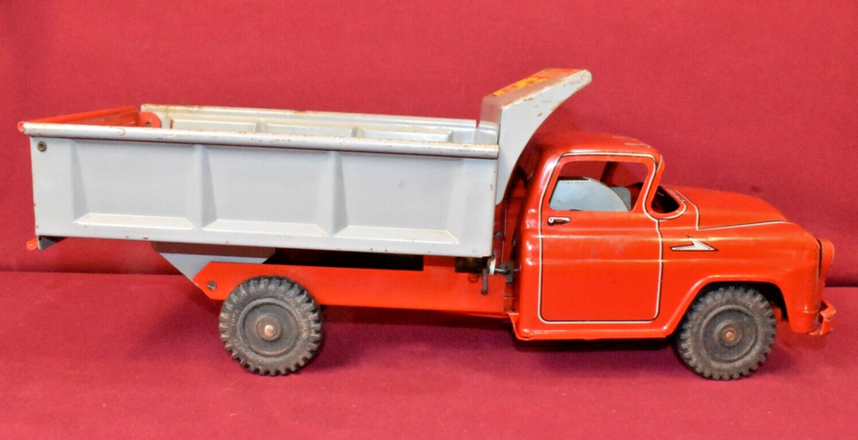 MARX Toys Vintage 50’s HYDRAULIC MECHANICAL ACTION DUMP TRUCK F76 ...