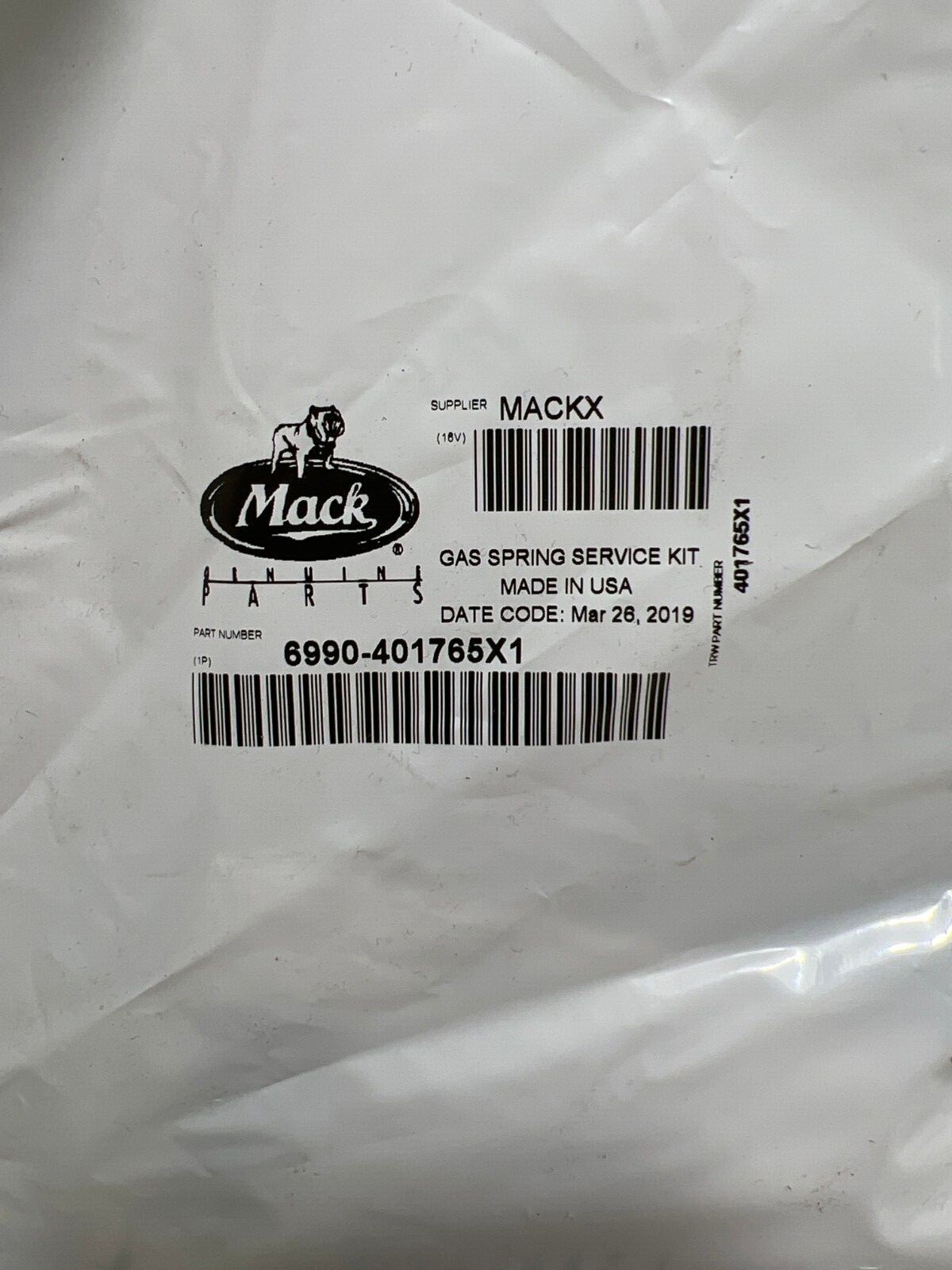 Mack 6990-401765x1 Gas Spring Service Kit for sale online | eBay
