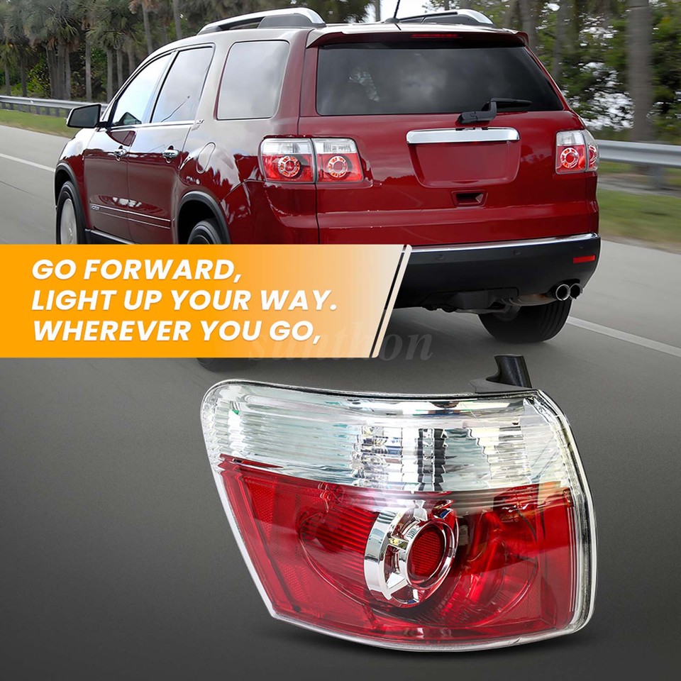 2007-2012 GMC Acadia Rear Tail Light Assembly For Driver Side Left ...