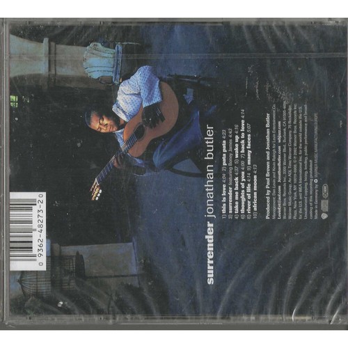 Jonathan Butler - Surrender (2002) for sale online | eBay