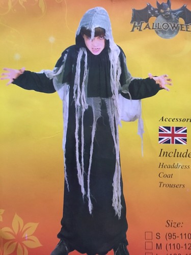 Boys Demon Scream Costume For Halloween Satan Devil Fancy Dress Outfit ...