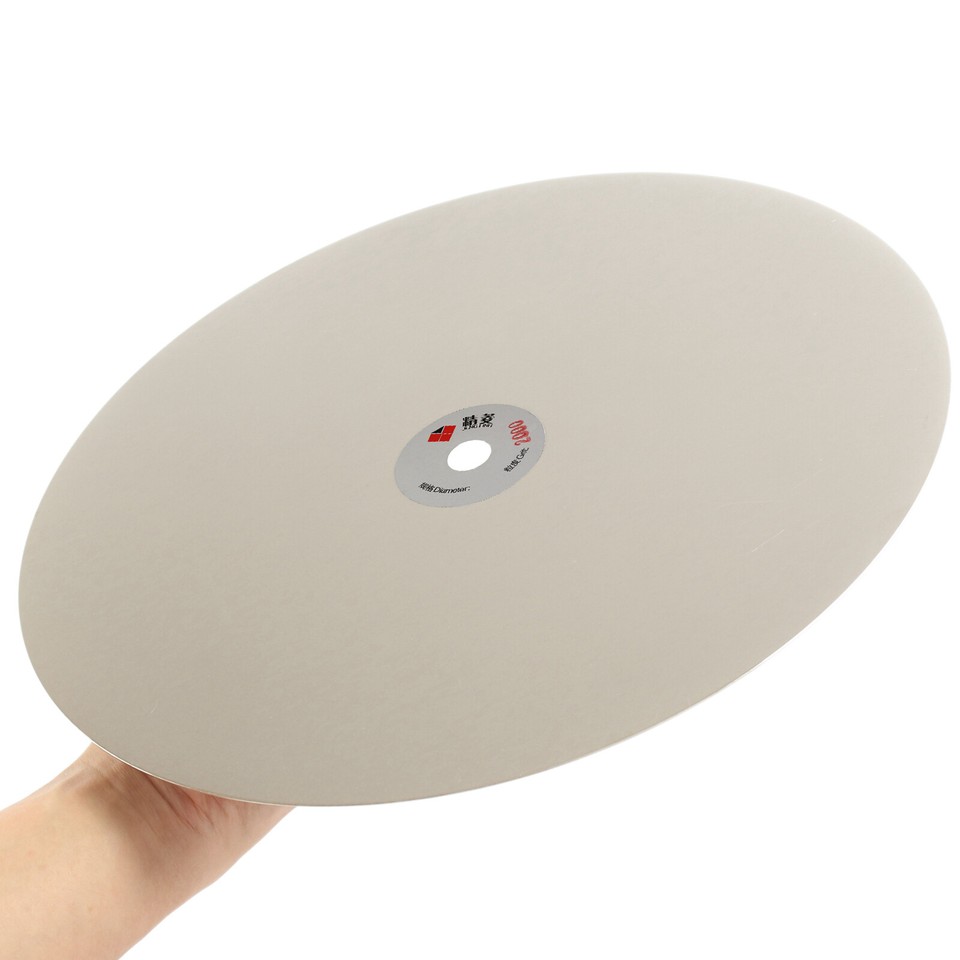 12" inch Diamond Grinding Disc Grit 46-2000 Flat Lap Disk Abrasive ...