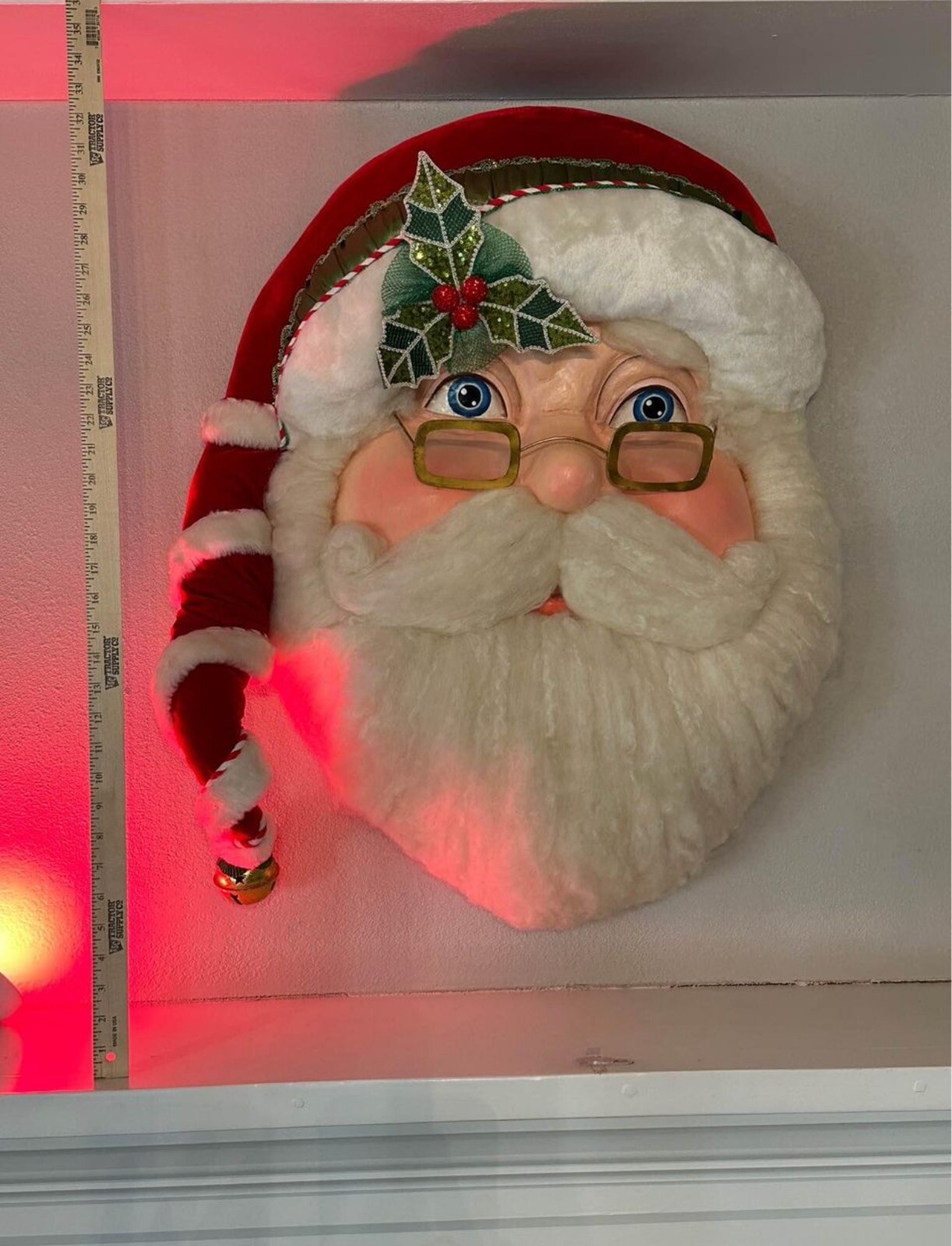 HTF/ Discontinued Katherine’s Collection Christmas Santa Head Wall ...