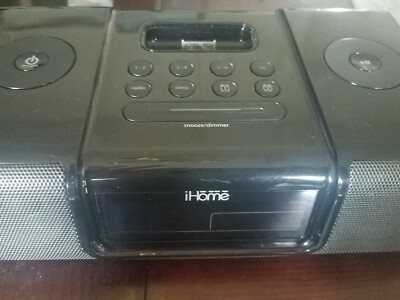 iHome Model:iP9 AM/FM Clock Radio Alarm Clock-Rare Vintage-SHIPS N 24 ...