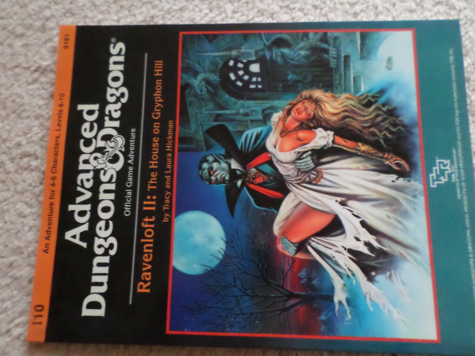 I10 Ravenloft II the House on Gryphon Hill Dungeons & Dragons adventure ...