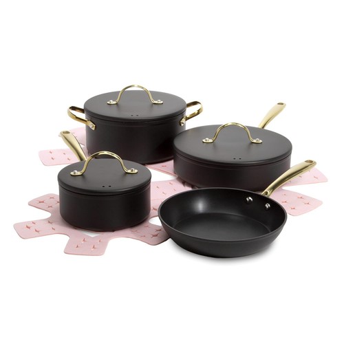 Iconic Nonstick Pots and Pans Set, Multi-Layer Nonstick Coating ...