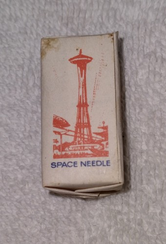 1962 Seattle World's Fair Sugar Cube~Washington State Space Needle ...