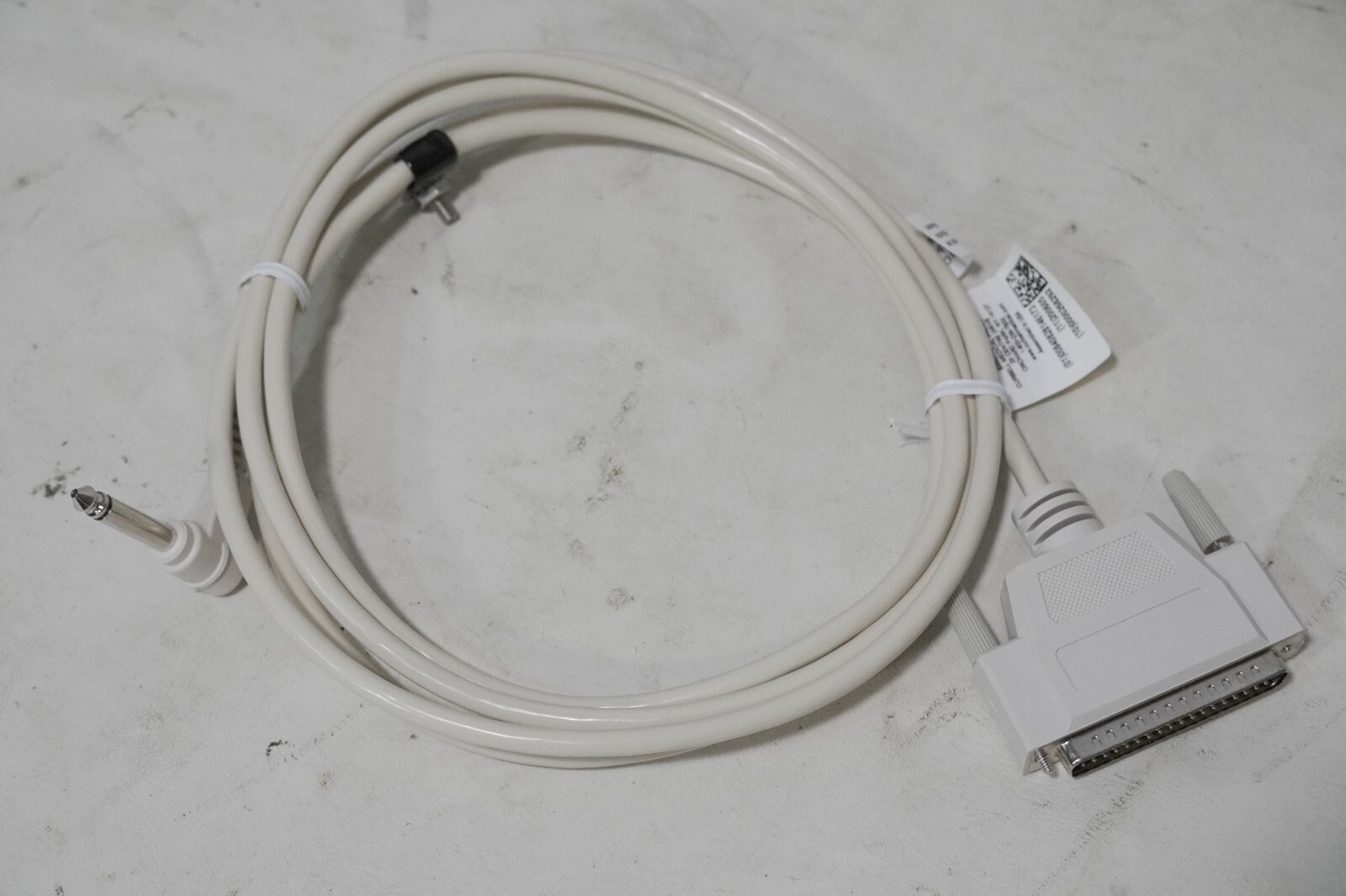 STRYKER BED COMMUNICATION CABLE 37-PIN MALE 1/4" 2-C MALE PLUG 3001-990 ...