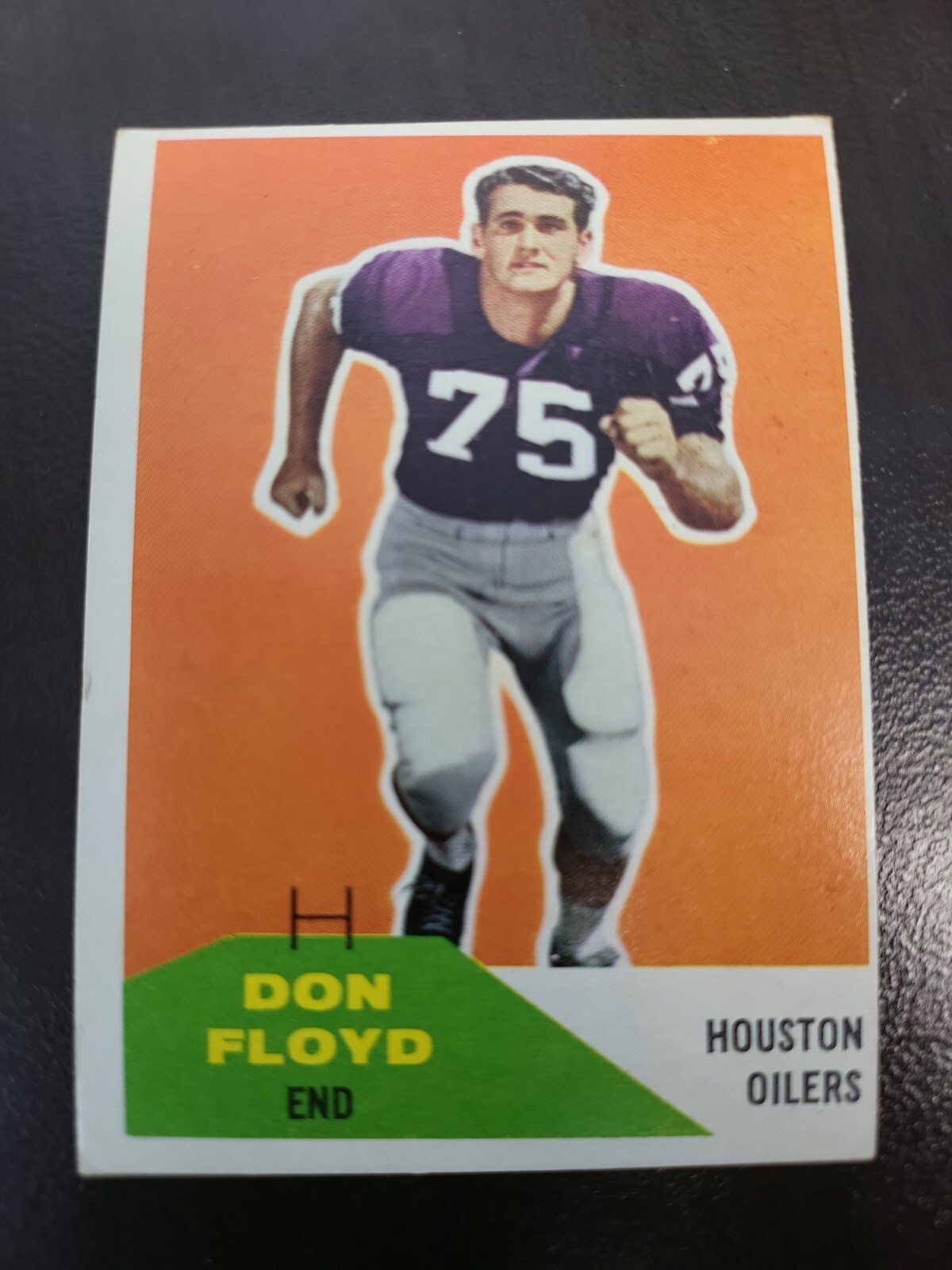 1960 Fleer Don Floyd RC football card #113 | eBay
