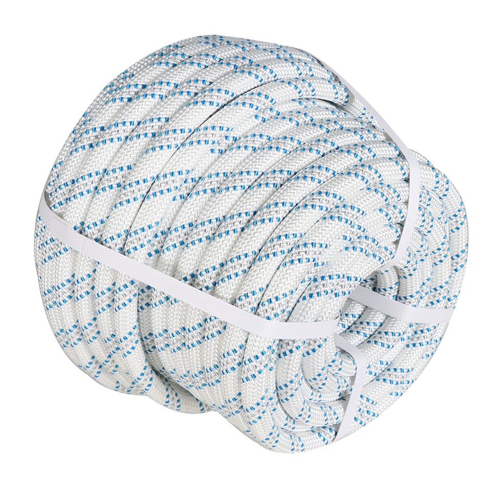 Double Braid 5/8" x 150' Nylon Polyester Arborist Bull Rope Pulling ...