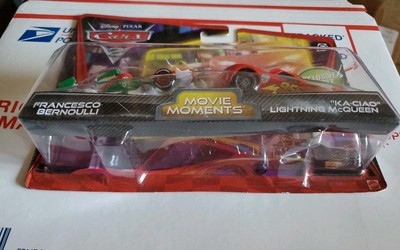 Disney Cars 2 Pack Movie Moments FRANCESCO KA-CIAO MCQUEEN Creased | eBay