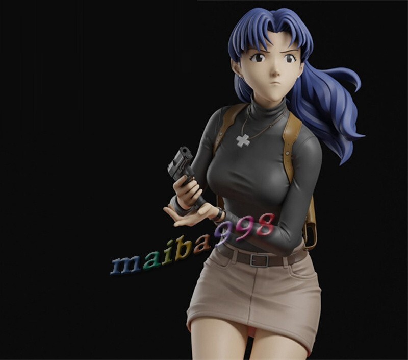 1/8 21cm Misato Katsuragi 3D Printing Figure Model Kit Unpainted ...