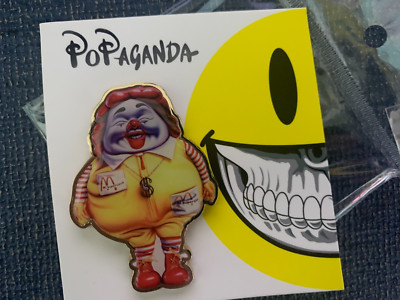 Ron English Popaganda Collectible Pin - MC Supersized | eBay