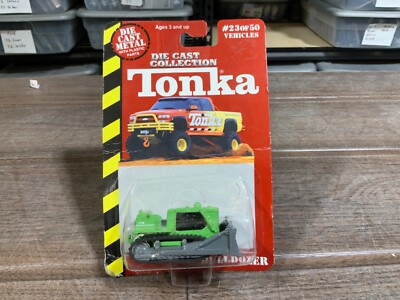 TONKA 23 BULLDOZER GREEN | eBay