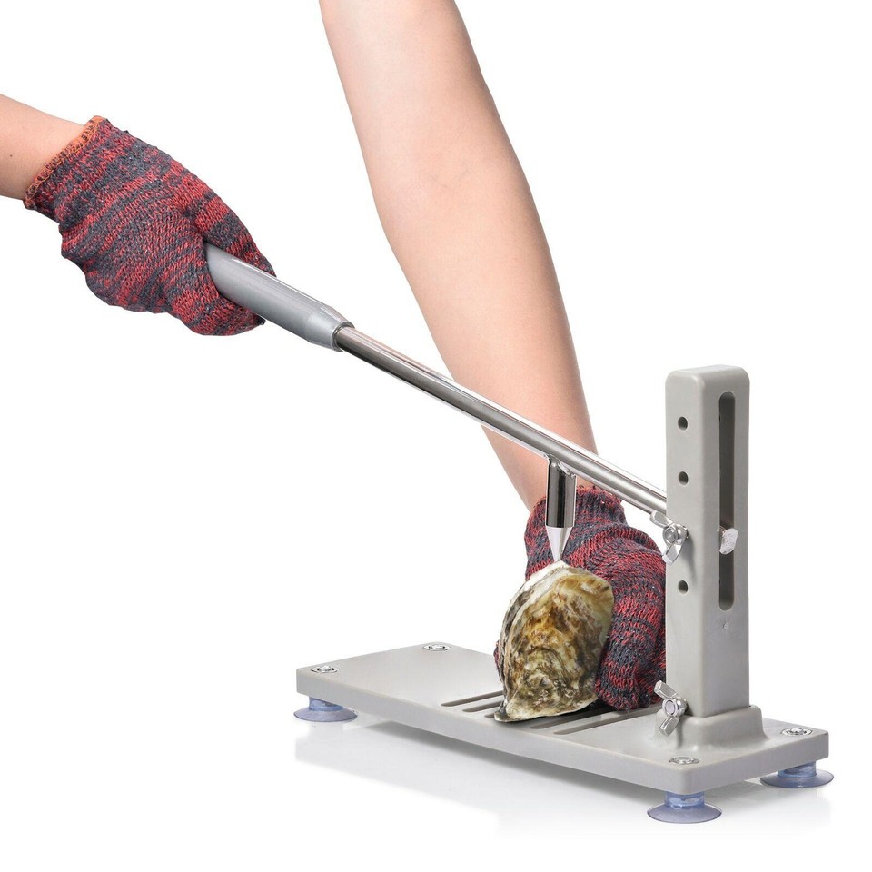 Oyster Shell Opener Adjustable Oyster Clam Shucker Tool Set Ketchen ...