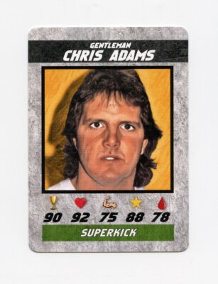 #TN04677 GENTLEMAN CHRIS ADAMS Territory A Wrestling Card | eBay