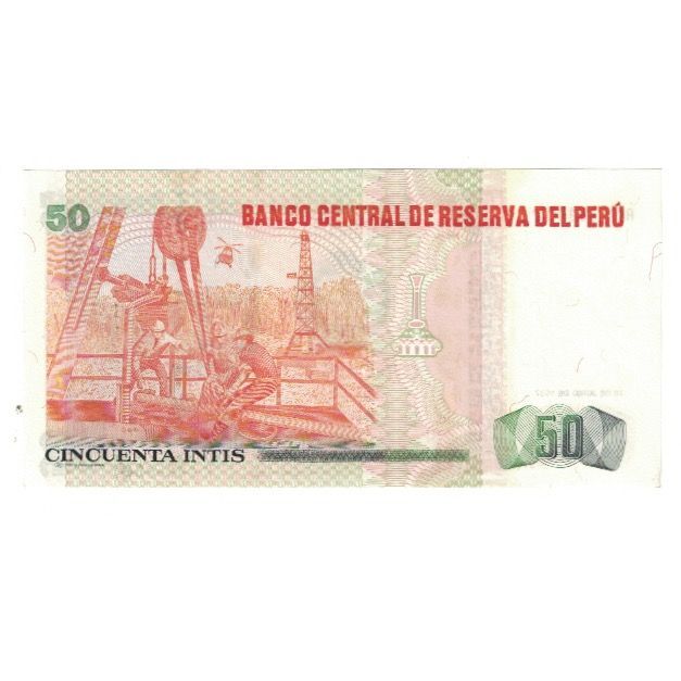 [#240401] Banconote, Perù, 50 Intis, 1987, 1987-06-26, KM:130, SPL- | eBay