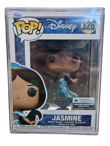 Funko Pop! Jasmine #326 Diamond Limited Edition 3000 PCS Sealed Hard ...