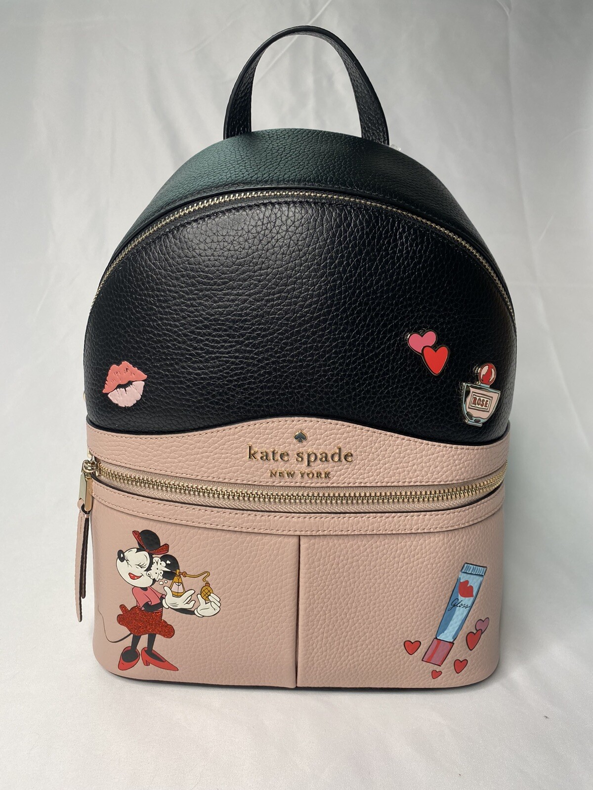 Kate Spade x Disney Minnie Mouse Medium Backpack Bag LIMITED EDITION ...