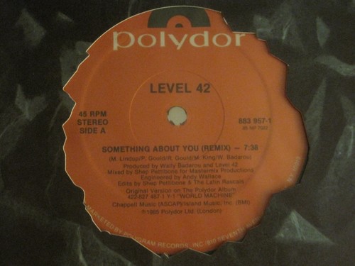 LEVEL 42 SOMETHING ABOUT YOU 12" 1985 POLYDOR 883 957-1 JAZZ FUNK DISCO ...