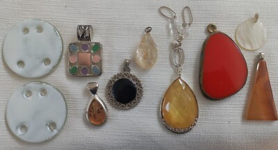 Lot of 10 assorted pendants 30-60mm | eBay Australia