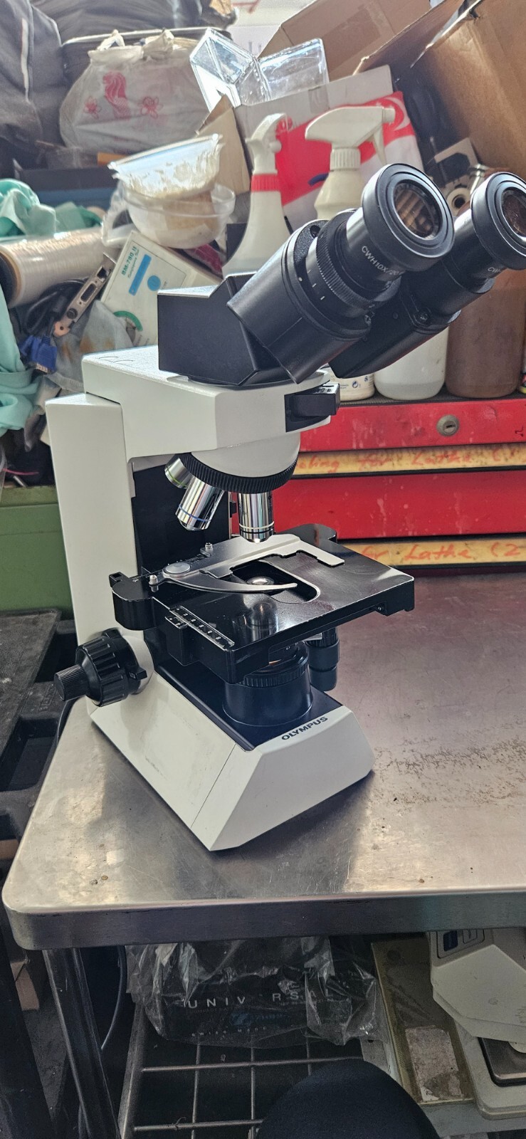 Olympus CX41RF Microscope with 4 objectives | eBay