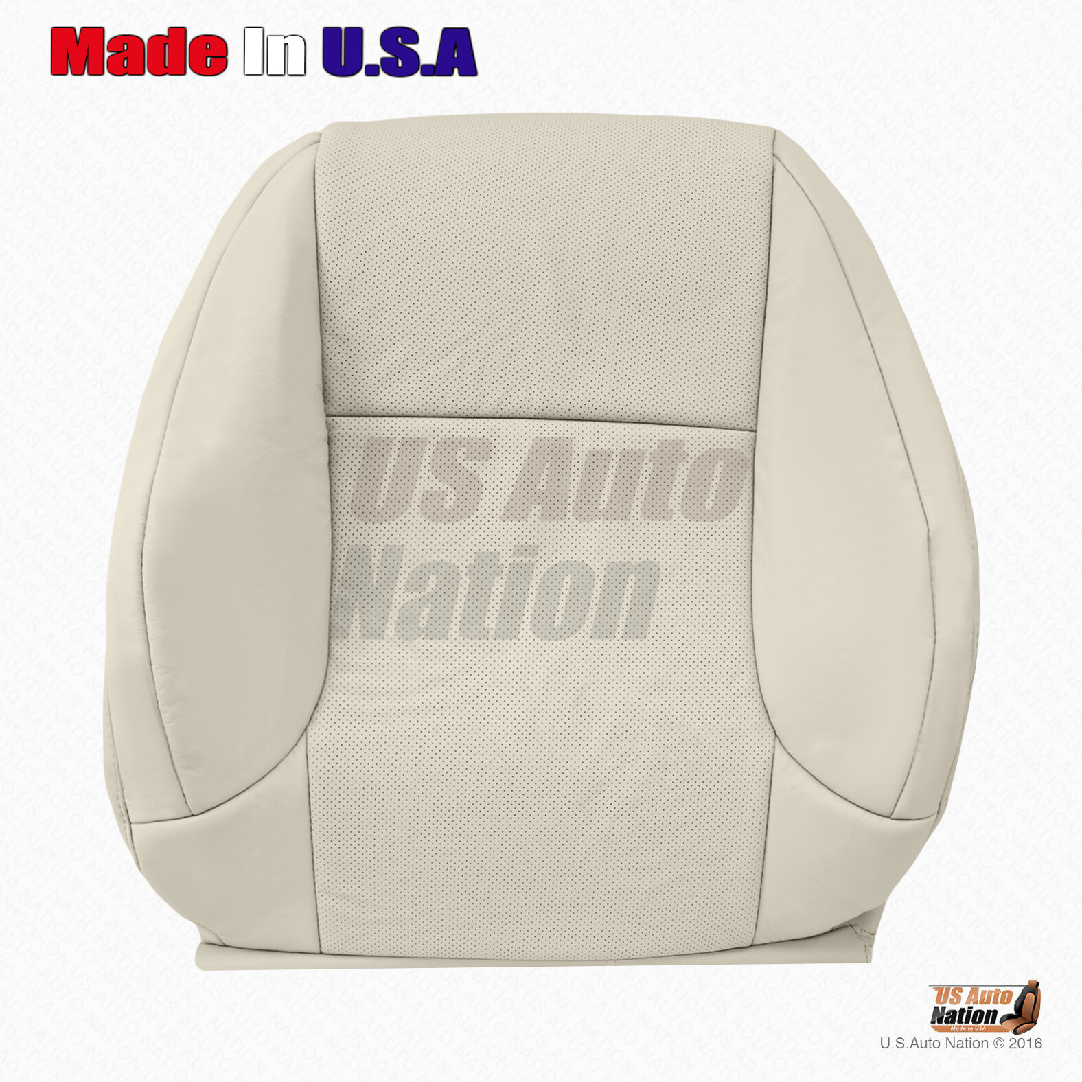 Driver Bottom and Top Perforated Leather Tan Cover For 2010 to 2017 ...