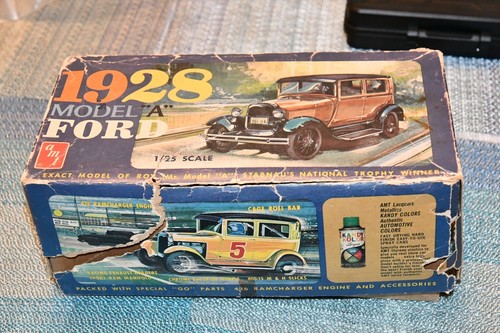 Vintage AMT Trophy Series 1/25 Scale 1928 Model A Ford #2128-150 | eBay