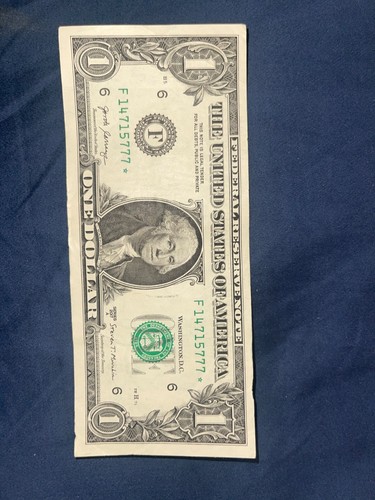one dollar bill star note 2017-a | eBay