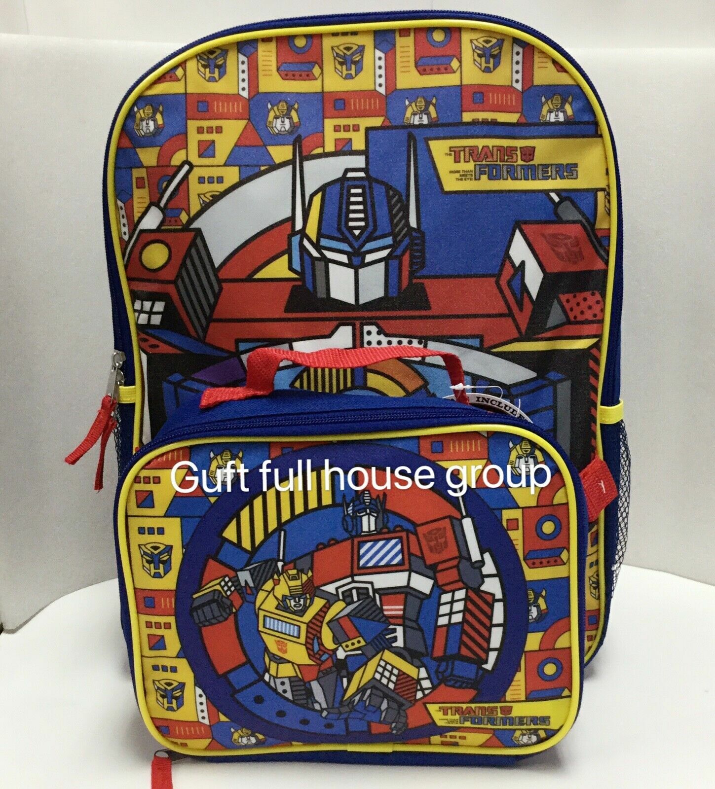Ryan’s World Transformers Toy Story Spiderman Kids Backpack Lunch Box ...