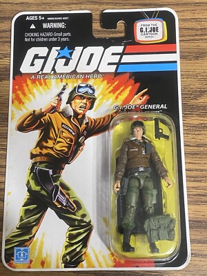 GI Joe 25th Anniversary Cartoon Series General G.I. Joe Hawk MOSC ...