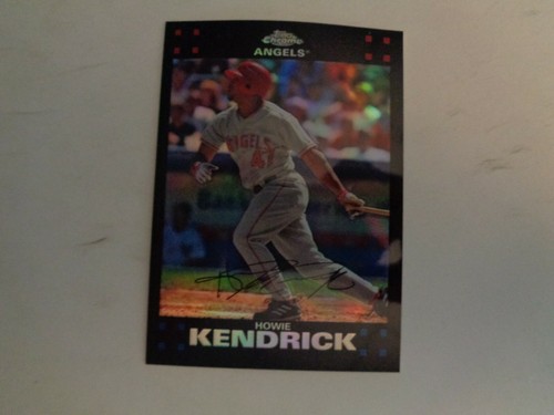 2007 Topps Chrome Refractor Howie Kendrick Card #188 | eBay