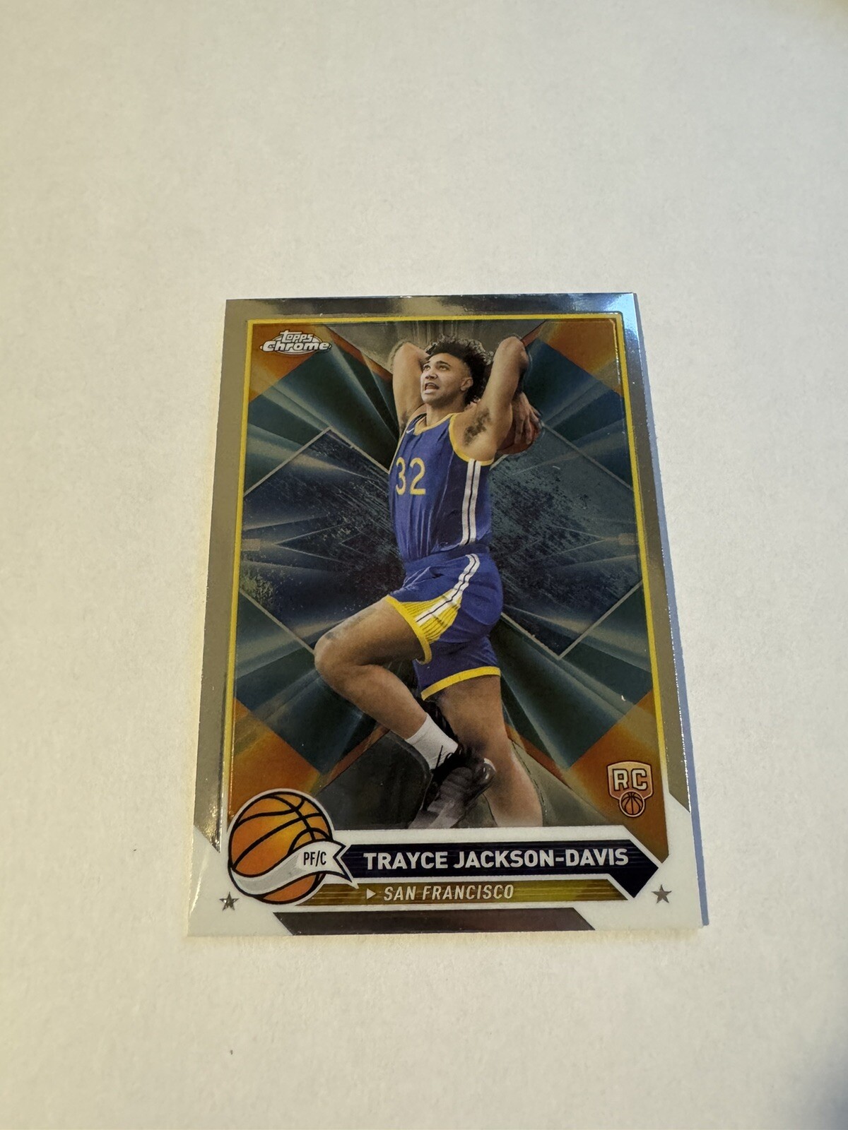 2024 Topps Chrome Trayce Jackson Davis Base RC Rookie Card | eBay