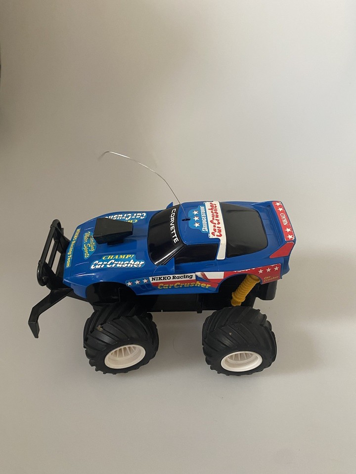 Nikko Racing Team Corvette Car Crusher Remote Control Toy No Remote ...