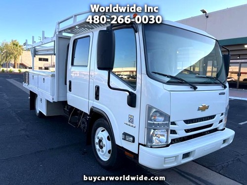 2020 Chevrolet Chassis 4500 Crew Cab FlatBed Construction/Service Truck ...