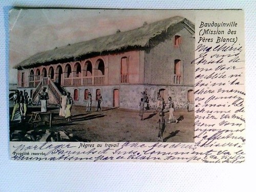 Belgisch-Kongo, Congo, Baudouinville (Mission des Pères Blancs), Nègres ...