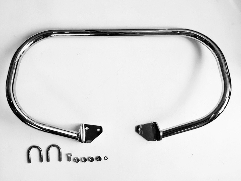 Chrome Harley Dyna Engine Guard FXDF Crash Bar 06 -17 | eBay