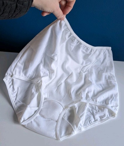 Vtg NOS 1980s Nylon Granny Panties Sz XL USA Made NWOT SUPER LOOK ...