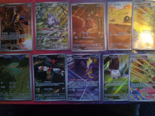 Pokemon Card Lot of 42 Full Art , SIR, ALT Art,Secret rare, | eBay