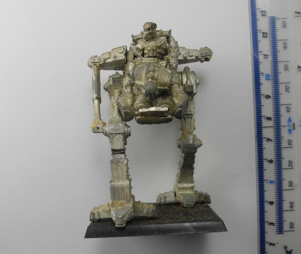 NECRON SENTINEL CONVERSION Metal Imperial Guard Necrons Army 40K 1990s ...