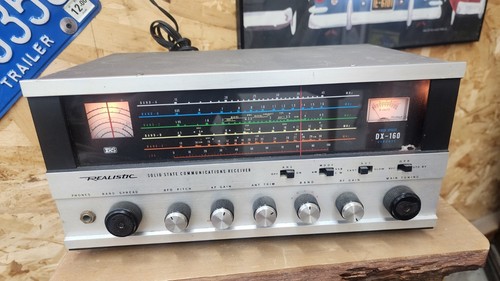 Vintage Realistic DX-160 Solid State Communication Receiver Works | eBay