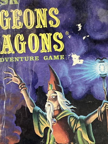 Vintage TSR D&D Dungeons & Dragons Expert Set 2 With X1 VG Box Original ...