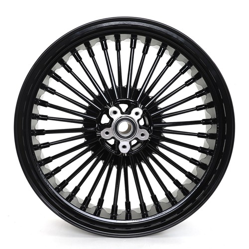 18" x 5.5" Fat Spoke Rear Wheel for Harley Softail Custom Fatboy ...