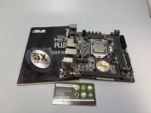 ASUS H97I-Plus Mini-ITX Motherboard Intel i7-4790 @3.60GHz LGA 1150 No ...