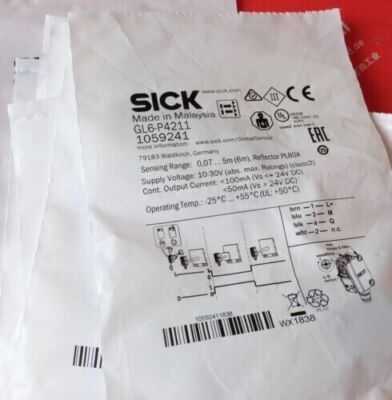 New Sick GL6-P4211 GL6P4211 Photoelectric Sensor (1PCS) | eBay