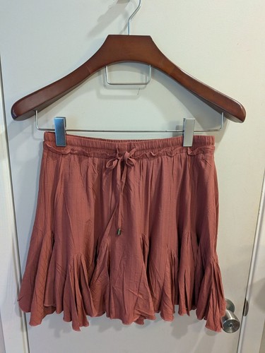 Entro Medium Fit Elastic Drawstring Lined Flare Skort (Above Knee) | eBay