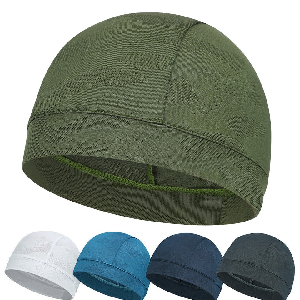 Skull Caps for Men Women Summer Beanie Hats Breathable Cycling Helmet ...